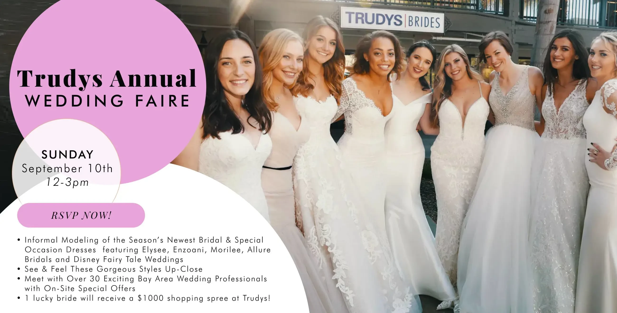 Trudys Brides | Wedding Dresses in San Jose | Designer Bridal Gowns in ...